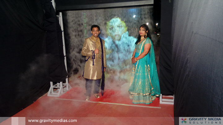 Fog Screen Projection Display Rental -Fog Screen|fog screen rental
